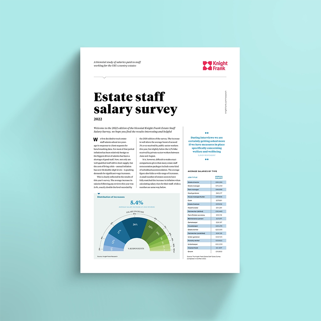 Estate Staff Salary Survey