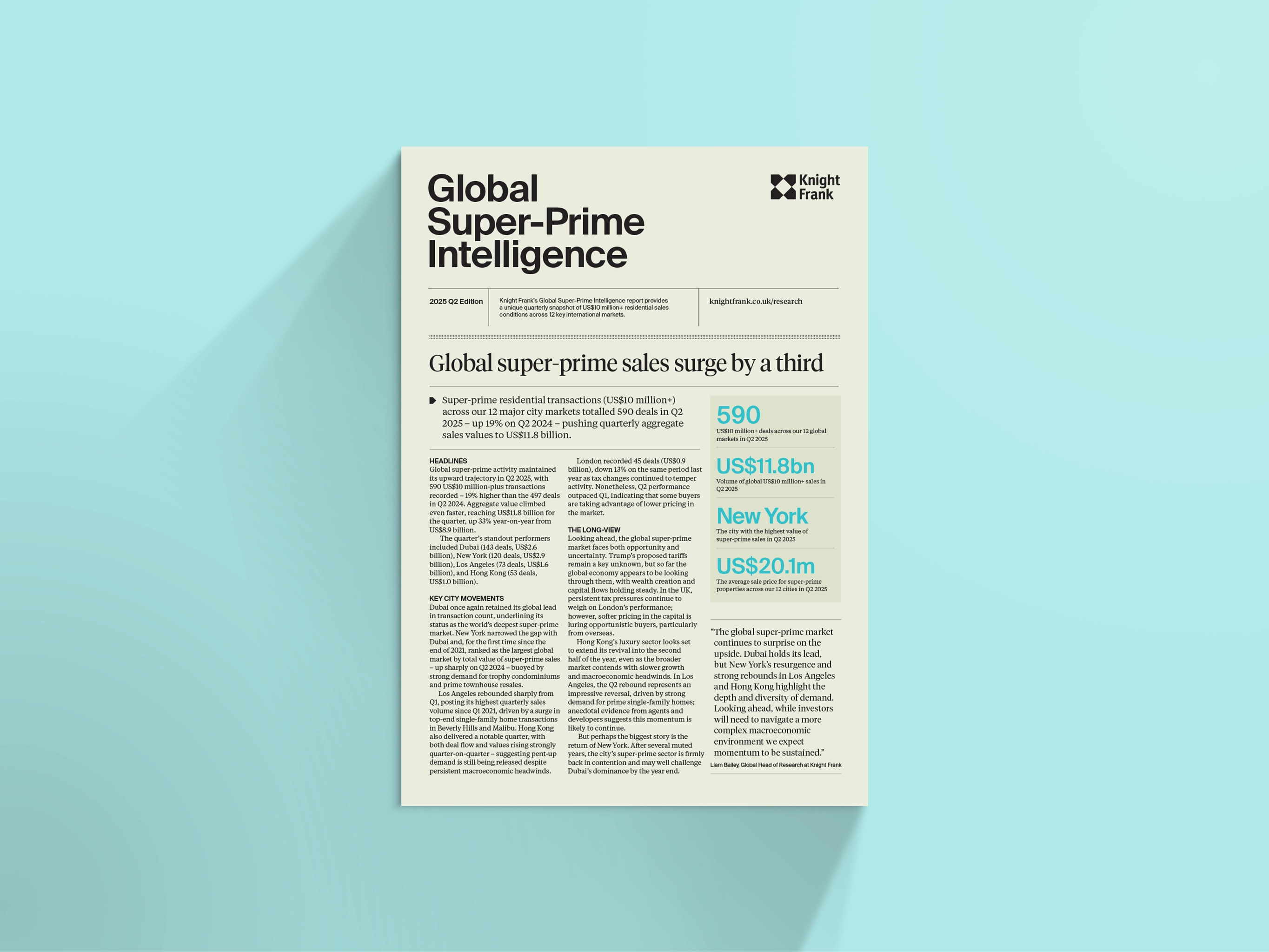 UK Reports on Market Research and Insights | Knight Frank UK